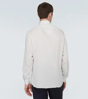 LARDINI Pinstripe Shirt