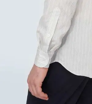 LARDINI Pinstripe Shirt