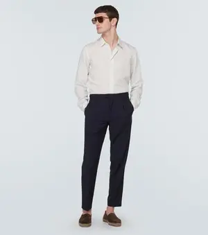 LARDINI Pinstripe Shirt