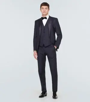 Dolce & Gabbana Wool And Silk-blend Vest