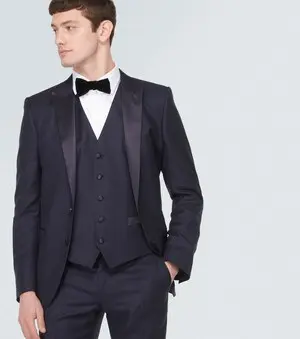 Dolce & Gabbana Wool And Silk-blend Vest