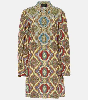 Etro Printed Mini Dress