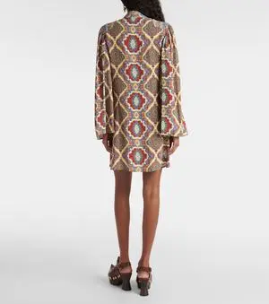 Etro Printed Mini Dress - Multicoloured