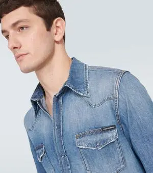 Dolce & Gabbana Denim Shirt - Blue