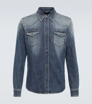 Dolce & Gabbana Denim Shirt - Blue