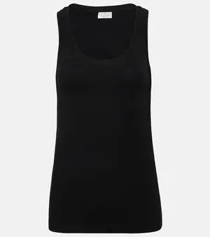 Brunello Cucinelli Cotton-blend Tank Top