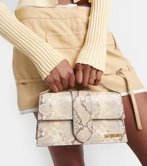 Jacquemus Le Grand Bambino Medium Leather Crossbody Bag
