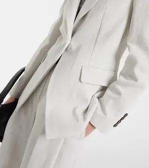 Brunello Cucinelli Cotton And Linen Blazer