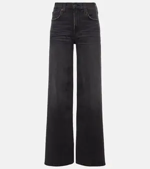 Women's Mid-Rise Wide Leg Jeans