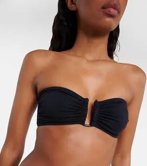 ERES Show Bandeau Bikini Top - Black