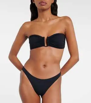 ERES Show Bandeau Bikini Top - Black