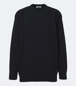 JIL SANDER Wool-blend Sweater - Blue