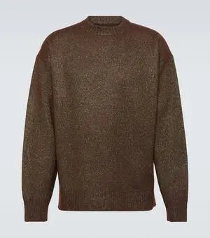 JIL SANDER Wool-blend Sweater - Brown