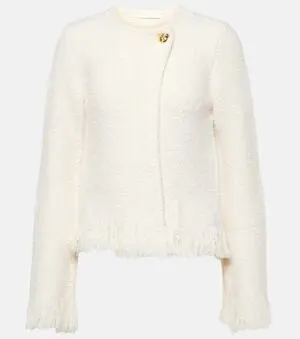 Chloé Wool, Silk, And Cashmere-blend Jacket