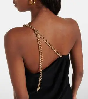 Chloé One-shoulder Midi Dress