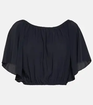 Eres Cropped Blouses