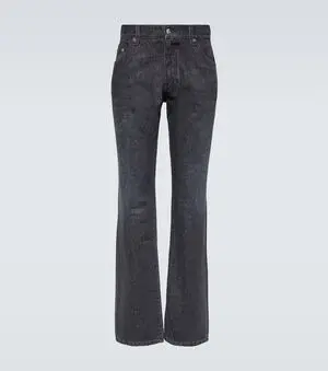 Dolce & Gabbana Distressed Slim Jeans - Blue