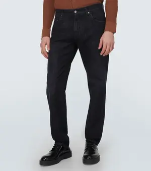Dolce & Gabbana Distressed Slim Jeans - Blue