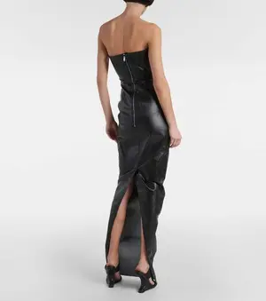 Rick Owens Prong Cutout Gown - Black