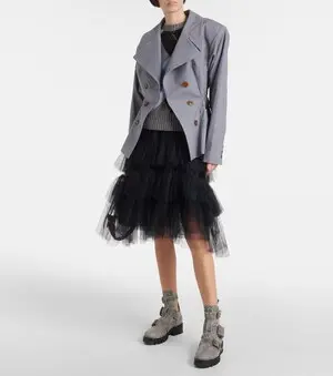 VIVIENNE WESTWOOD Cut Out Leather Ankle Boots