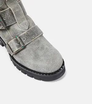 VIVIENNE WESTWOOD Cut Out Leather Ankle Boots