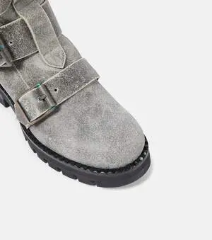 VIVIENNE WESTWOOD Cut-out Leather Ankle Boots
