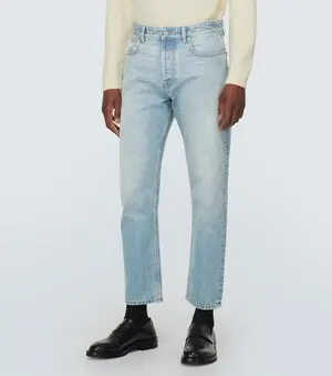 Valentino Garavani Cropped Straight Leg Jeans