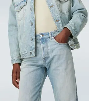 Valentino Garavani Cropped Straight Leg Jeans