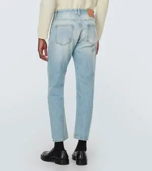 Valentino Garavani Cropped Straight Leg Jeans