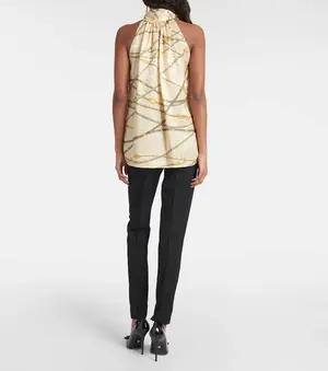 Versace Bow-detail Top