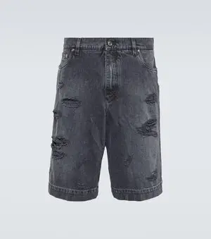 Dolce & Gabbana Distressed Shorts For Men