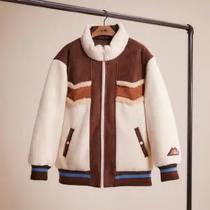 COACH Restored Reversible Puffer - Cream Multi