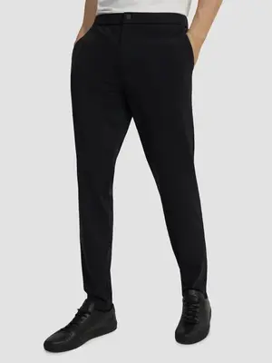 Theory Terrance Ezp Precision Pointe Pants - Black