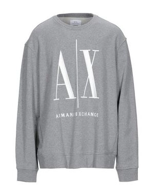 Armani Exchange Cotton Sweatshirt - Grey