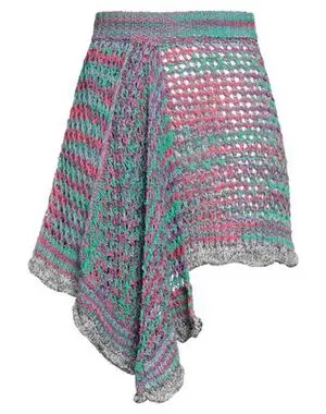 Attico Mini Skirt Size Cotton, Polyamide - Purple