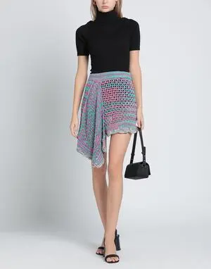 Attico Mini Skirt Size Cotton, Polyamide