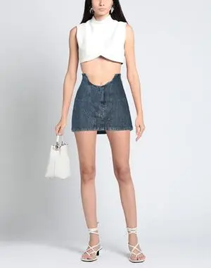 OFF-WHITE™ Flared Denim Skirt