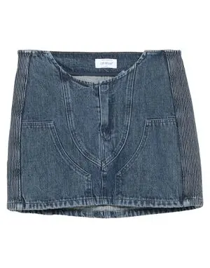 OFF-WHITE™ Flared Denim Skirt