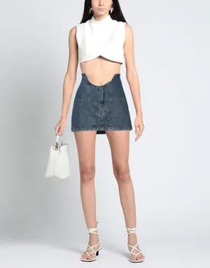 OFF-WHITE™ Flared Denim Skirt