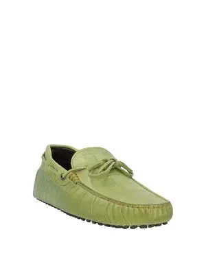 TOD'S Leather Loafers - Green