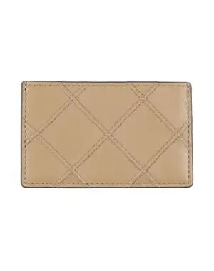 Tory Burch Document Holder Leather - Beige