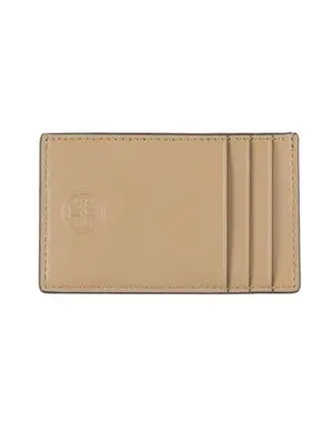Tory Burch Document Holder Leather - Beige