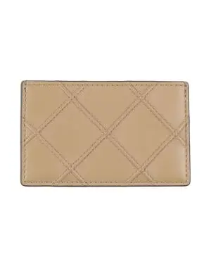 Tory Burch Document Holder Leather - Beige
