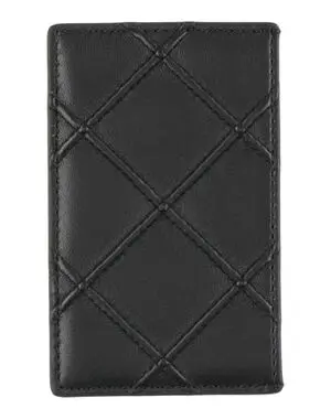 Tory Burch Document Holder Leather - Black