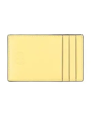 Tory Burch Document Holder Leather - Yellow