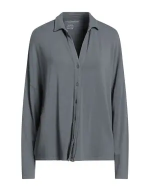 Majestic Filatures Viscose-blend Fleece Shirt - Grey