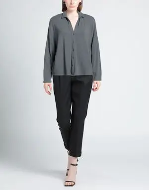 Majestic Filatures Viscose-blend Fleece Shirt - Grey