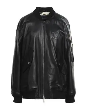 Dsquared2 Ovine Leather Jacket