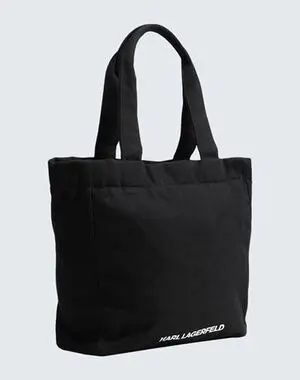 Karl Lagerfeld Cotton Gabardine Tote