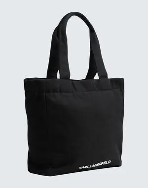 Karl Lagerfeld Cotton Gabardine Tote